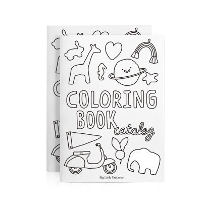 Coloring book printing service factory, print your own coloring book ...