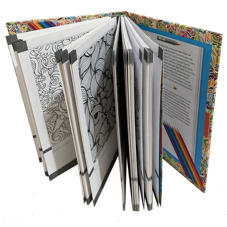 Custom Hardcover Adult Coloring Book Printing | Book Printing Services