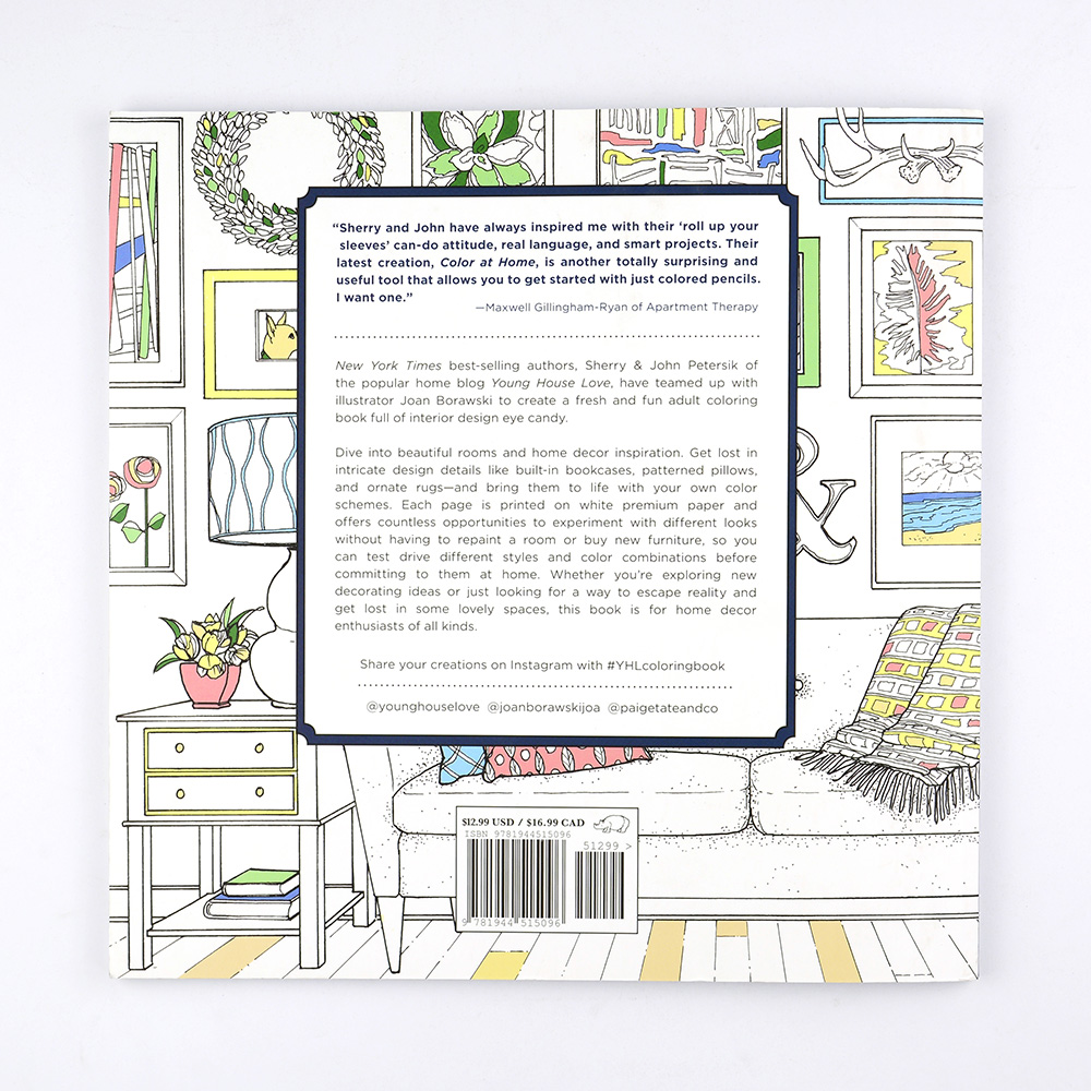 Custom Printed Adult Art Color Book Printing | Book Printing Services