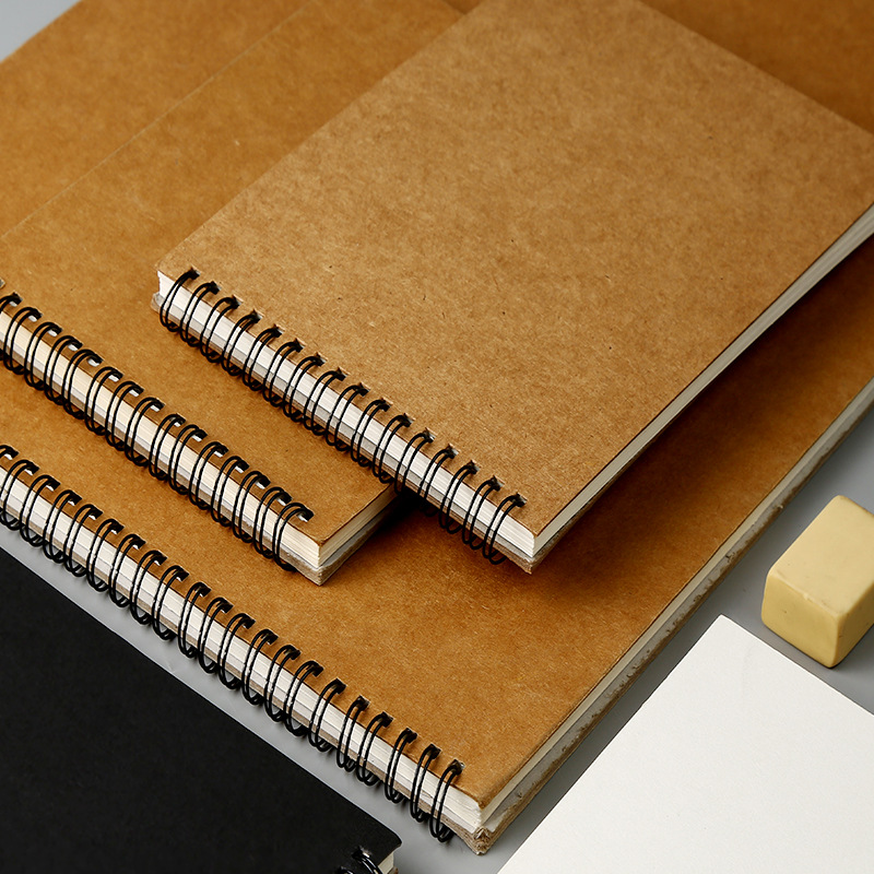 Custom Recycled Kraft Paper Notebook | Book Printing Services