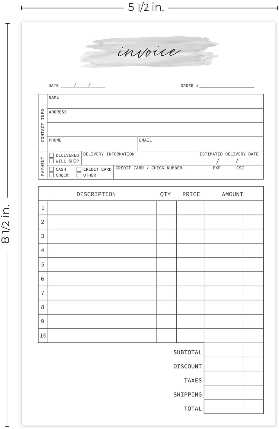 Customized Double Carbon-Free Coupons Invoice Book | Book Printing Services