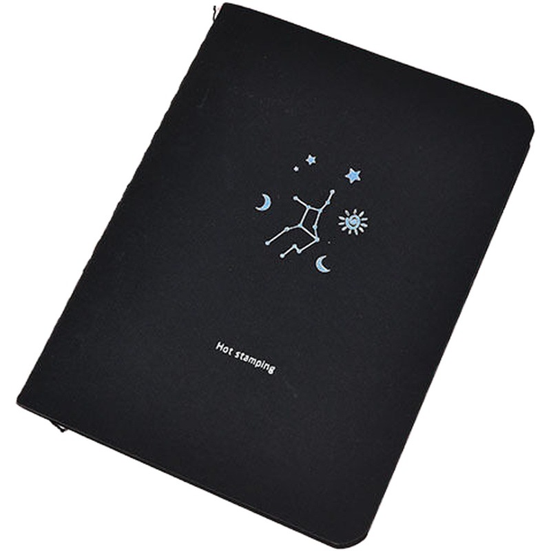 Large Constellation Hot Stamping Notebook Printing | Book Printing Services