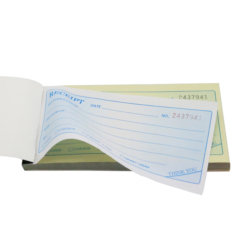 NCR Carbonless Printing Receipt Book Color Paper | Book Printing Services