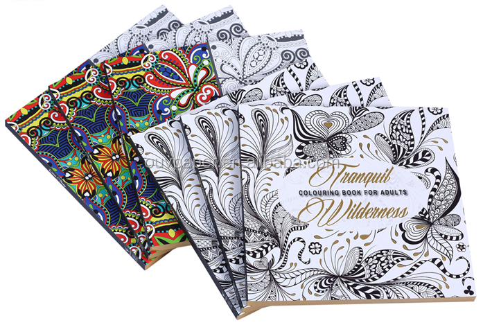 Custom coloring books printing service, personalized coloring books